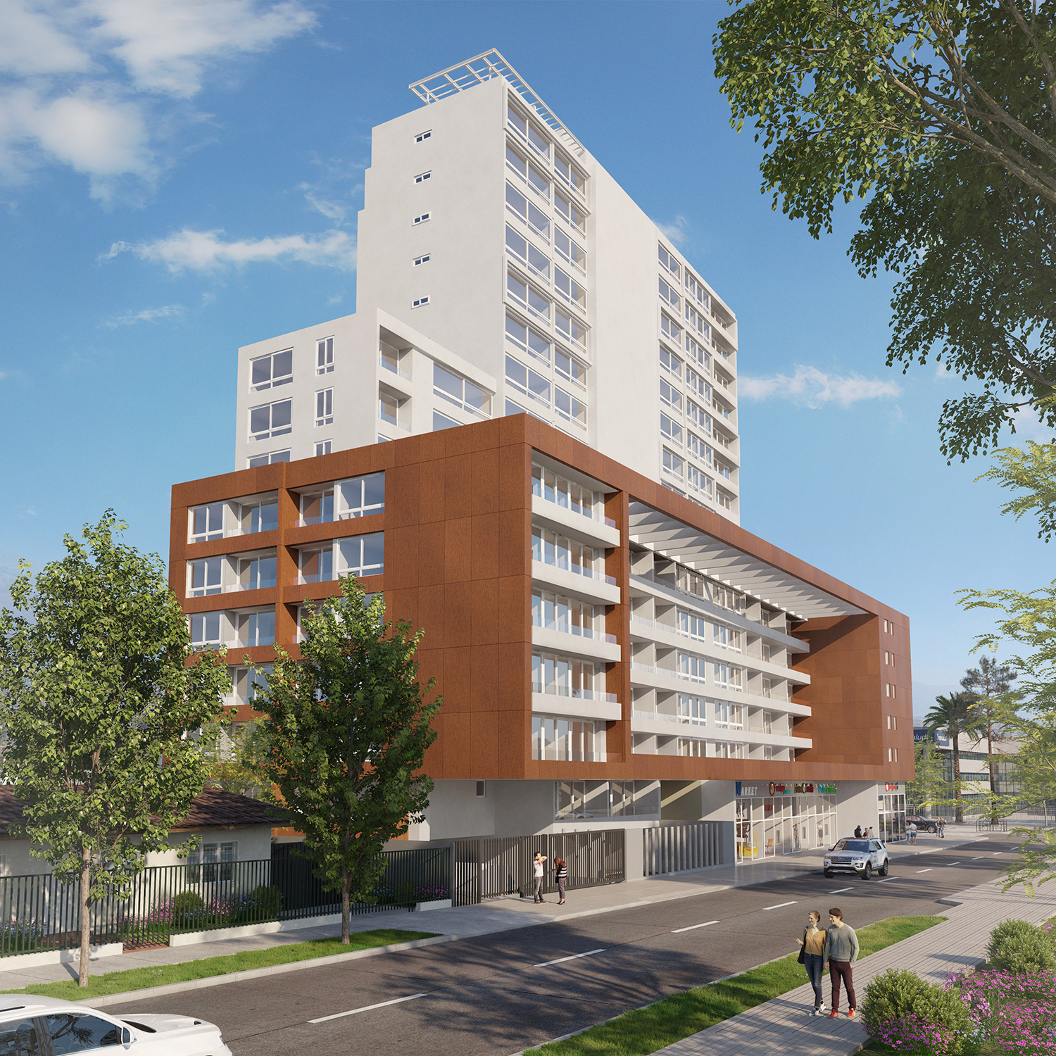 Fachada y Exteriores - Edificio Step